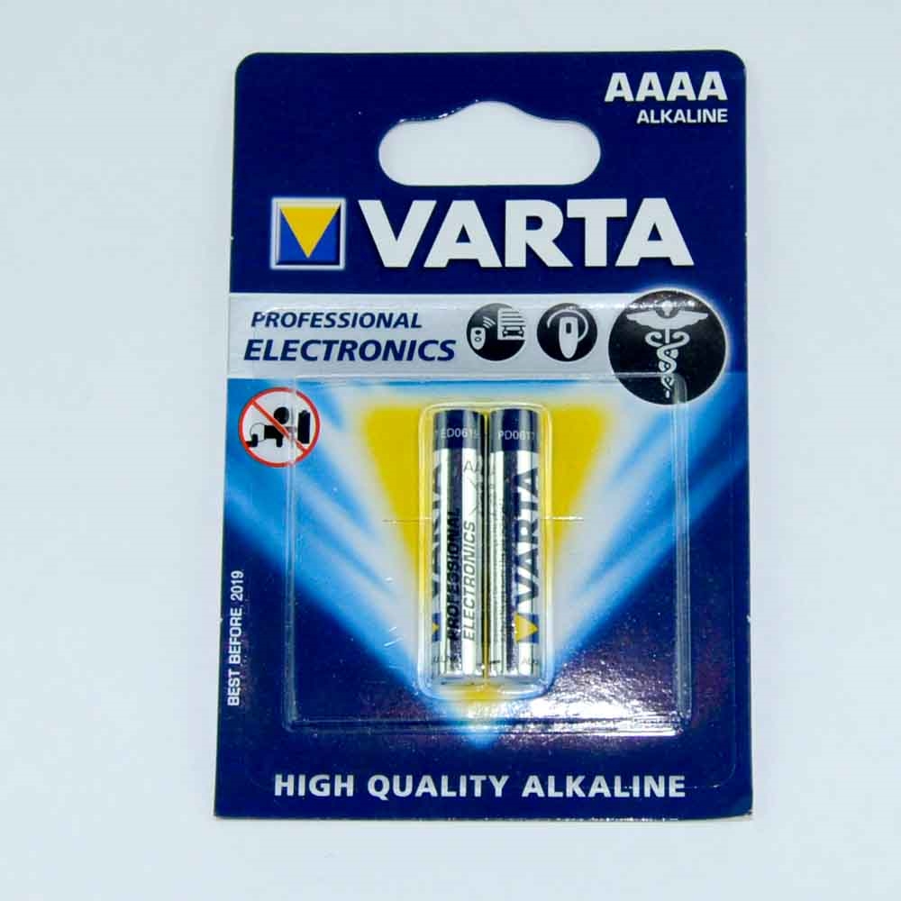 2 pak AAAA Alkaline batteri fra Varta - 1,5 v. batteri